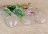 China Airtight PET Plastic Canister 800ml 83mm Diameter Food Grade Clear Packaging with PE Cover for sale