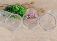 China Airtight PET Plastic Canister 800ml 83mm Diameter Food Grade Clear Packaging with PE Cover for sale