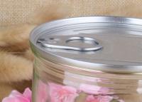 China Drinks PET Plastic Cylinder Containers Good Barrier Properties 360ml Easy Storage for sale