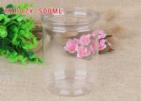China Drinks PET Plastic Cylinder Containers Good Barrier Properties 360ml Easy Storage for sale