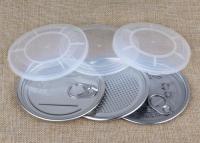 China Plastic Clear Cookie Jar Candy Canister Food Storage With Matal Pull Tab Lid for sale