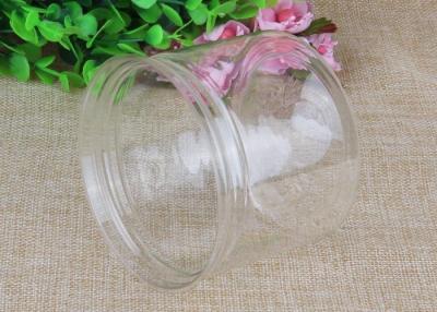 China Nut Clear Plastic Cylinder Round Candy Jar Tasteless Good Transparence for sale