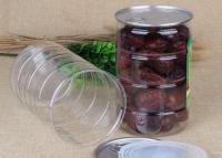 China 2200 ml Aluminum Lid PET Beverage Plastic Ring Pull Can For Snack for sale