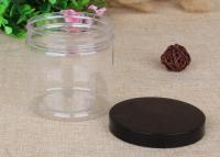 China Clear PET Plastic Jars 100g-2000g Capacity with Screw Caps - Food Grade FDA-SGS Certified Packaging for sale
