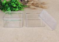 China 300ml Ellipse Clear Plastic Container Box with Lid - 145mm Caliber Food Grade PS Storage for sale