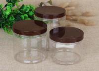 China Clear PET Plastic Jars 100g-2000g Capacity with Screw Caps - Food Grade FDA-SGS Certified Packaging for sale