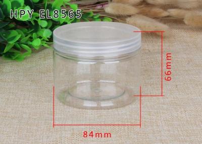 China 350 ml Screw Lid Plastic Bottle - 85 mm Diameter x 160 mm Height Food Grade PET Canister for sale
