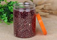 China 760ml Clear PET Cylinder Packaging Tube Damp Proof Airtight Jar with Screw Cap for sale