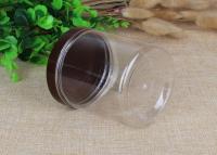 China Clear PET Plastic Jars 100g-2000g Capacity with Screw Caps - Food Grade FDA-SGS Certified Packaging for sale