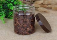 China 550ml 580ml Clear PET Dry Food Container Airtight Jar with PP Cap Heat Protection for sale