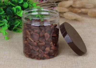 China 550ml 580ml Clear PET Dry Food Container Airtight Jar with PP Cap Heat Protection for sale