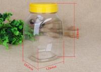 China Custom Hard Round PET Clear Plastic Cylinder For Dry Food Packaging for sale