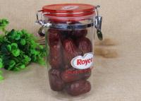 China BPA Free Airtight Plastic Cylinder Canister 500ml 8cm Diameter Food Storage for sale