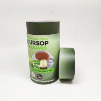 China Eco Friendly Biodegradable Cardboard Tube Packaging For Tea Coffee Round for sale