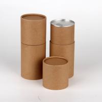 China Custom EOE Seal Lids Composite Paper Can Seed Packaging No Printing for sale