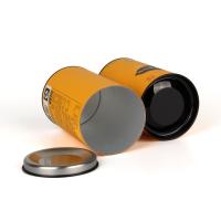 China Recycled Ring Pull Airtight Cardboard Tube Packaging Empty Food Cans for sale