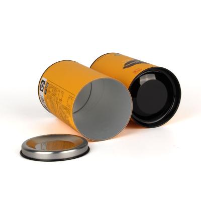 China Recyclable Tobacco Packaging Paper Composite Cans For Food Packaging for sale