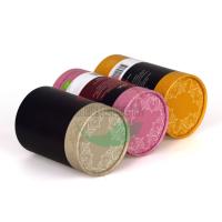 China Printing Clear Plastic Skin Care Paper Composite Cans Plastic Cylinder Jar for sale
