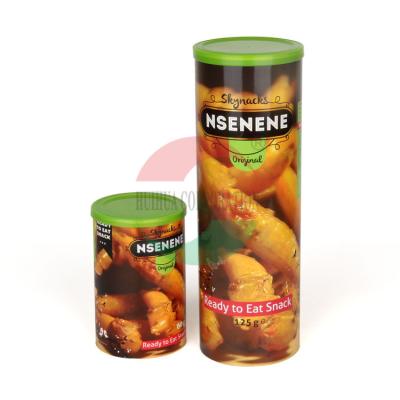 China Custom Round Tea Packaging Paper Can 50mm Diameter Food Grade Cardboard Tube for sale