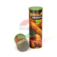 China Custom Kraft Paper Tube Packaging Cylindrical 50mm Diameter Food Grade Cardboard Tube for sale