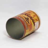 China Aluminum Foil Liners Paper Cylinder Containers Peel Foil Lid Nuts Packaging for sale