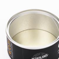 China Custom Kraft Paper Tube Can with Plastic Lid for Tea Coffee Chocolate Packaging 52mm to 126mm for sale