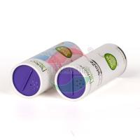 China Custom Baby Powder Paper Tube Packaging with Shaker 100g 3.5oz Eco-Friendly Recyclable for sale
