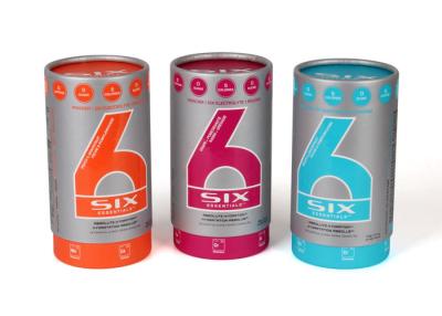 China Eco Friendly Cardboard Heat Protection Paper Tube Containers 40mm to 150mm Diameter Custom Height for sale