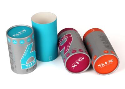 China Custom Offset Print Paper Tubes 16mm-150mm Diameter White Coated Liner for Tea Coffee Packaging for sale