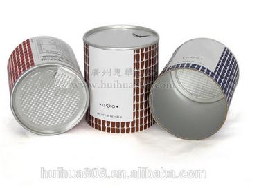China Custom Eco-Friendly Paper Can Packaging with Offset CMYK Printing 5000pcs MOQ for sale