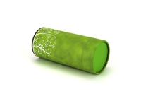 China Food Grade Green Cardboard Paper Cans 73mm Diameter for T-Shirt Gifts for sale