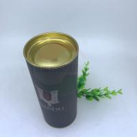 China Custom Round Paper Tube Candle Packaging Eco Friendly 62mm to 99mm Diameter for sale