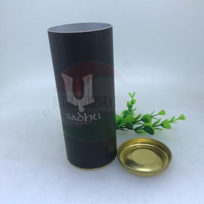 China Custom Round Paper Tube Candle Packaging Eco Friendly 62mm to 99mm Diameter for sale