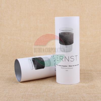 China Biodegradable Paper Tube Candle Jar Packaging 62mm to 99mm Diameter Custom Height for sale