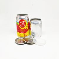 China BPA Free Aluminum Beverage Cans 250ml 330ml 500ml for Beer Packaging for sale