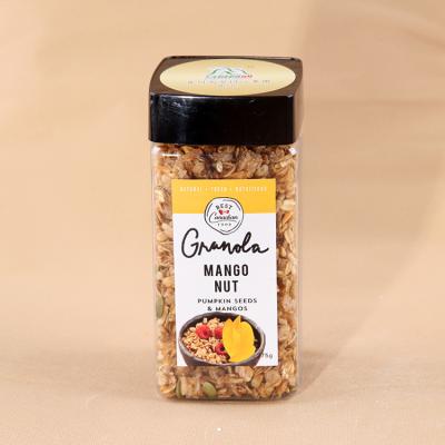 China Food Grade Clear PET Square Jar with Screw Top Lid 70mm Diameter 225-880ml for sale