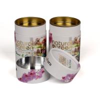 China Customizable Cardboard Paper Tube Packaging with Push Up Lid 20mm to 225mm Diameter for sale