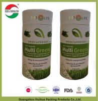 China tube packaging cardboard paper cylinder containers with Custom Printing for sale