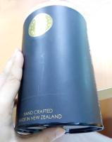 China Black Printed Custom Paper Tube , Large Carboard Composite Can Packaging for sale