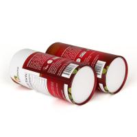 China Food Grade Customized Paper Tube Packaging 73mm x 160mm for Spice Milk Powder for sale