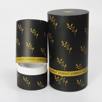 China Kraft Paper Tube for Cosmetics Oil Bottle Packaging 83.3mm Diameter Custom Height for sale