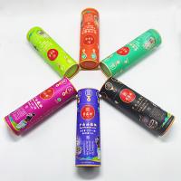China Custom Cylinder Biodegradable Gift Paper Tube For Loose Tea Coffee Packaging for sale