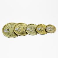 China 202# 300# Tinplate EOE Easy Open Lid For Tuna Fish Tin Cans for sale