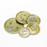 China 202# 300# Tinplate EOE Easy Open Lid For Tuna Fish Tin Cans for sale