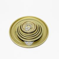 China 202# 300# Tinplate EOE Easy Open Lid For Tuna Fish Tin Cans for sale