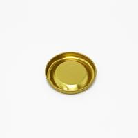 China Tinplate 83mm Lid for Paper Can Metal Inner Plug Cover Food Grade Eco Friendly for sale