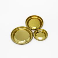 China Tinplate 83mm Lid for Paper Can Metal Inner Plug Cover Food Grade Eco Friendly for sale