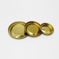 China Tinplate 83mm Lid for Paper Can Metal Inner Plug Cover Food Grade Eco Friendly for sale