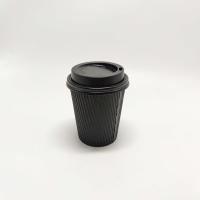 China Custom Logo Disposable Recycled Double Wall Paper Coffee Cups with Lids - Food Grade PE/PLA Coating, BSCI & ISO9001 Certified for sale