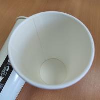 China 12oz 420ml Double Wall Hot Coffee Paper Cup with PLA Biodegradable Lid - 60mm x 90mm Diameter for sale
